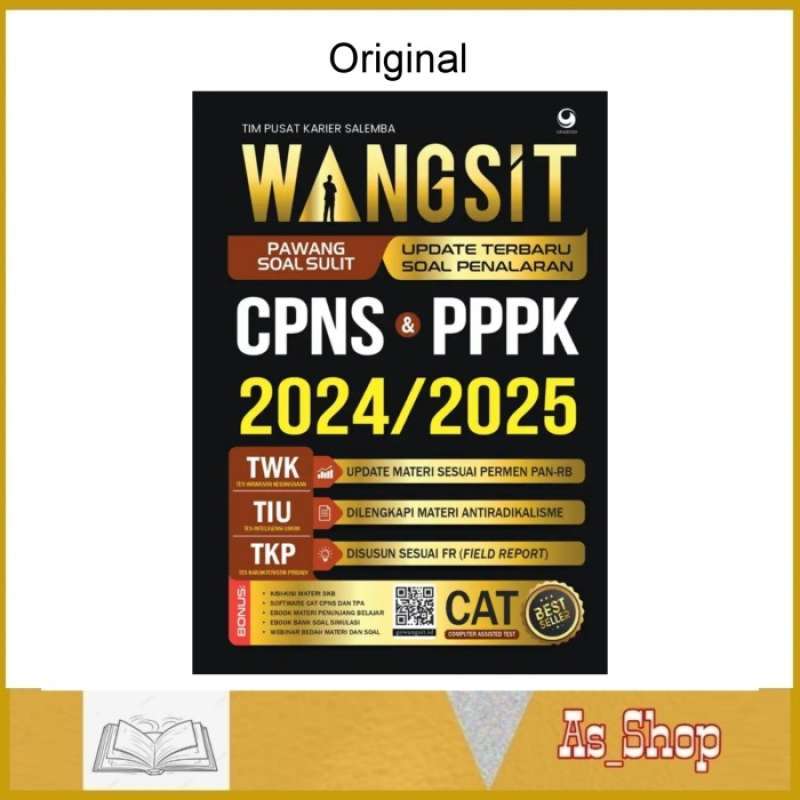 Promo Ori Wangsit Wangsit Pawang Soal Sulit Hots Cat Cpns & Pppk Diskon ...