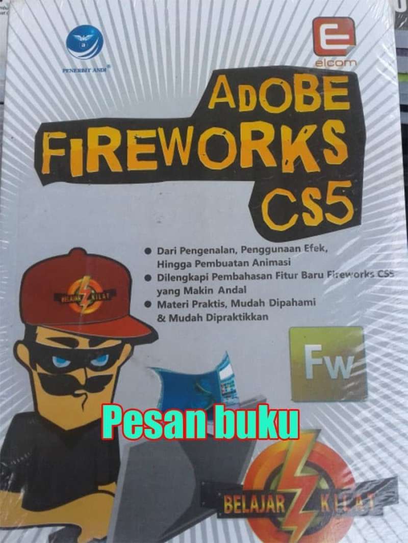 Promo Buku Seri Belajar Kilat Adobe Fireworks Cs5 Elcom Diskon 26% Di Seller Harui Store - Karet ...