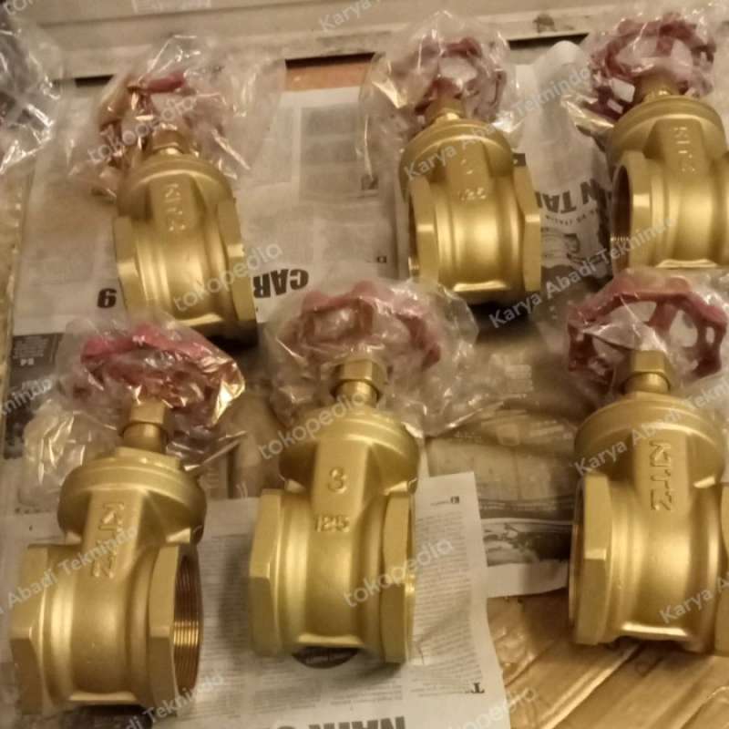 Promo Gate Valve Kuningan Kitz Drat 2 Inch/ Kitz / Asli Kitz Diskon 23% ...