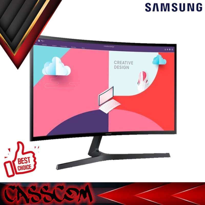 Jual Led Samsung Curved Ls24c366 24 Inch Essential Monitor Fhd Va 75hz ...