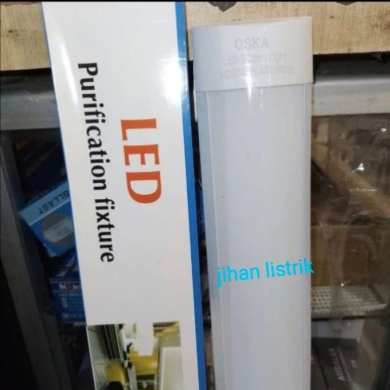 Promo Lampu Rm Led 40w Putih 120cm 220v Outbow/kap Rm Led Outbow 40w 220v Diskon 23% Di Seller ...