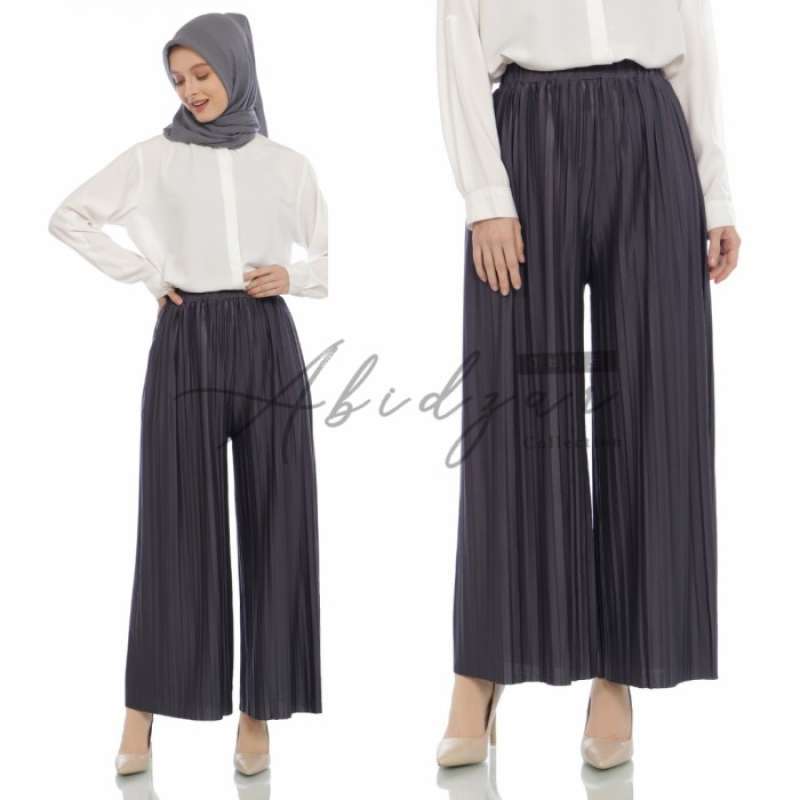 Promo Kulot Plisket Quality Jumbo Muat Hingga 80 Kg - Abu Muda Diskon 2 ...