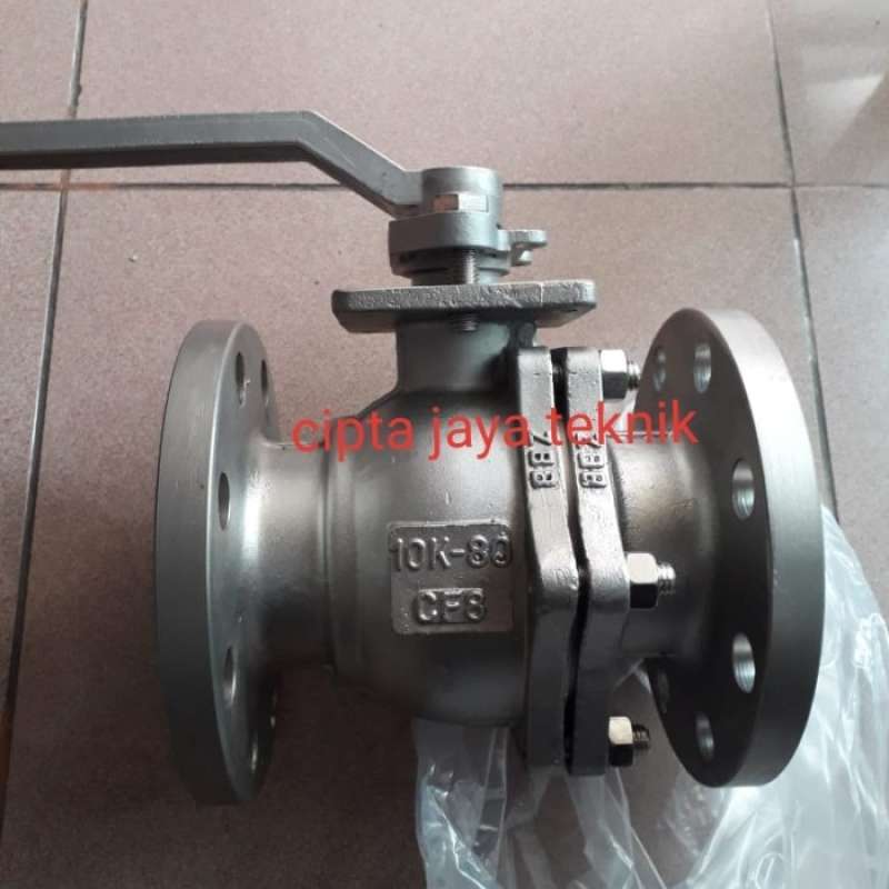 Promo Ball Valve Flange Stainless Steel 304 Jis 10k 4 Inch Diskon 23% Di Seller Riade Store ...