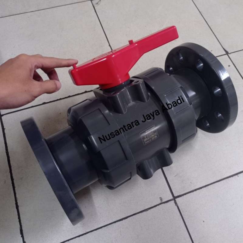 Promo Ball Valve Pvc Flange Jis 10k 4 Inchi True Union Dn 100 Diskon 23 ...