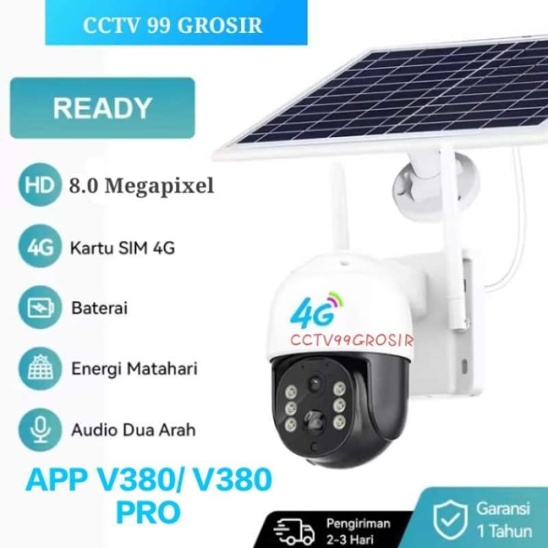 Promo Cctv 4g Solar Camera Dengan Panel Surya 8mp Outdoor Diskon 23% Di ...
