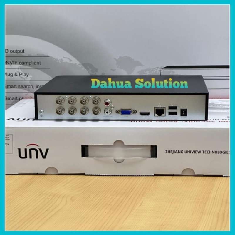 Promo Dvr 8 Up To 5mp Uniview Xvr301-08g3 Support 5 In 1 Diskon 23% Di ...