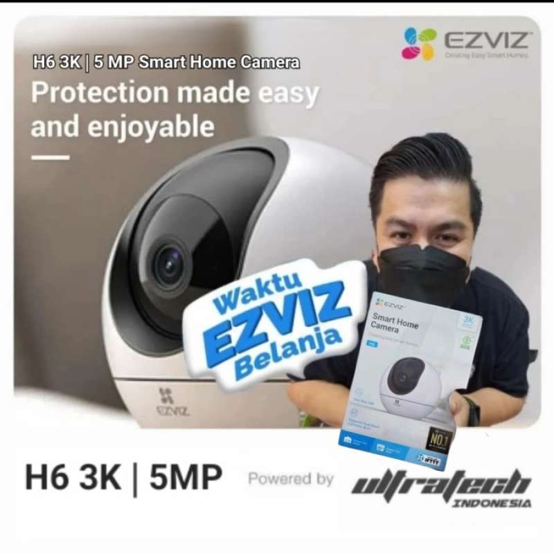 Promo C6 2k 4mp Wifi Ip Camera Pt Wireless Cctv Smart Autotracking Diskon 23 Di Seller Tuplens