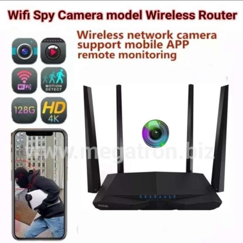 Promo Wifi Spy Camera Model Wireless Router - Pantau Live Dari Mana ...