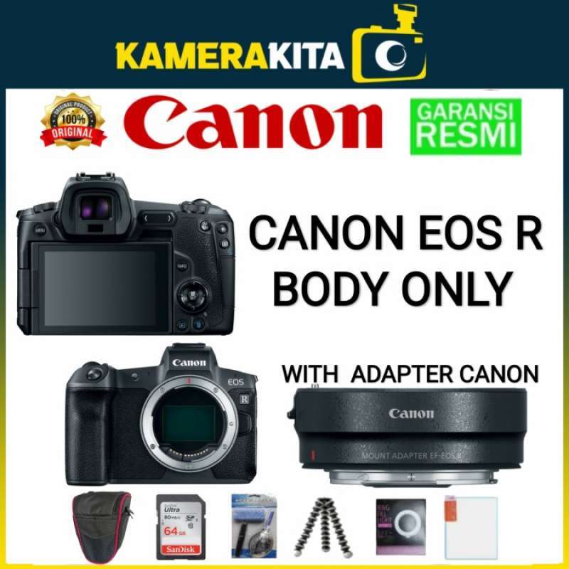 Promo Eos R Body Only / Kamera Eos R Body Only / Eos R Diskon 23% Di ...
