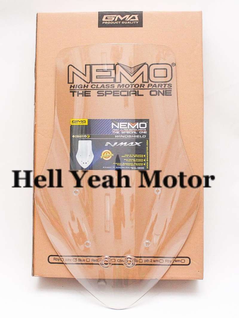 Promo Windshield Yamaha Nmax Merk Nemo Kualitas Tinggi Merek Nemo Motor ...