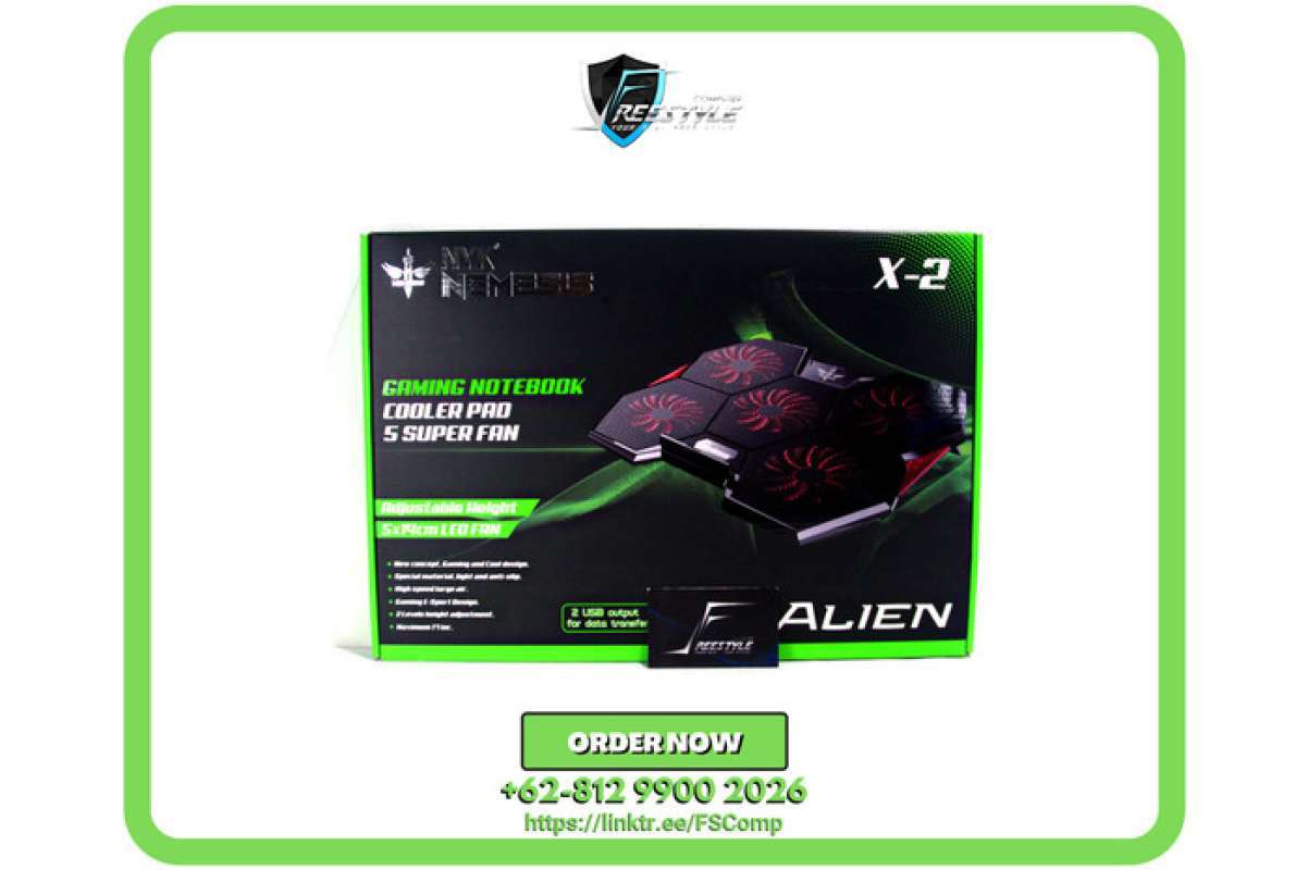 Promo Nemesis Cooling Pad Alien X-2 / X2 / X 2 Diskon 23% Di Seller ...