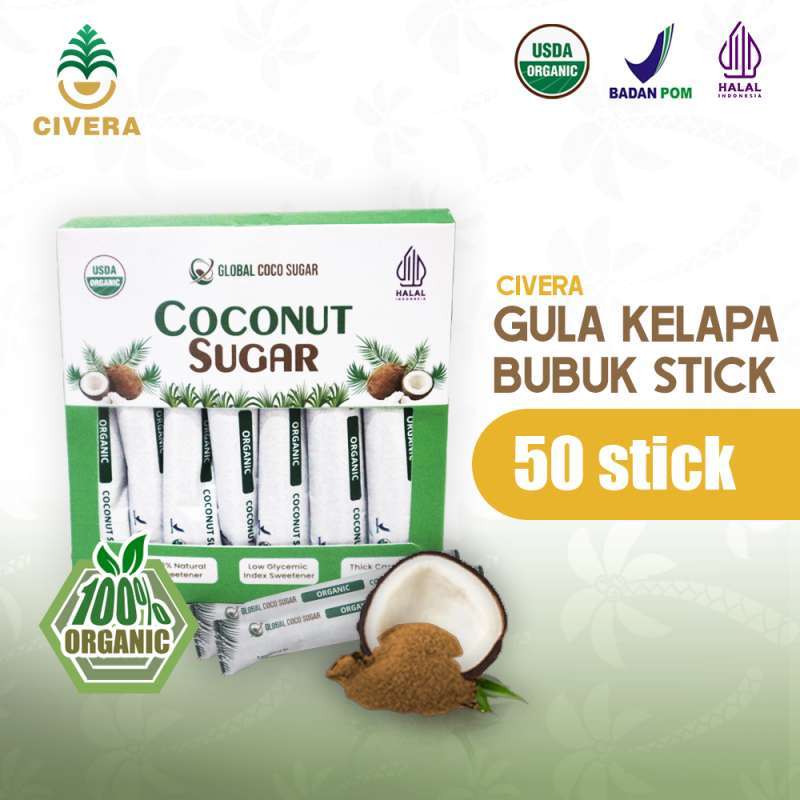 Jual Gula Kelapa Stick / Gula Kelapa Sachet 50pcs Di Seller Civera ...