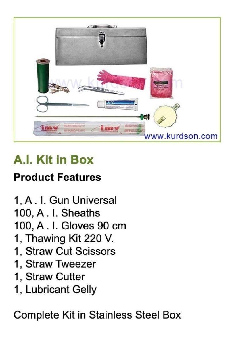 Jual Alat Inseminasi Buatan (ib Kit) Pada Sapi Imv Kurdson Di Seller ...