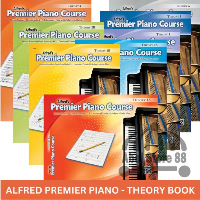 Jual Alfred Premier Piano Course Theory Book 1a/1b/2a/2b/3/4/5/6 Buku ...