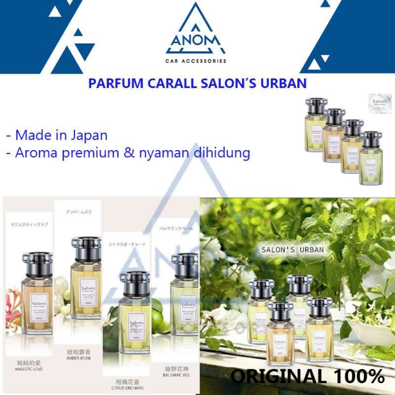 Promo Parfum Mobil Ruangan Cair Carall Salon's Urban Jepang Air Fresh Refill Diskon 23% Di ...