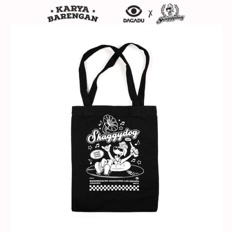 Jual Totebag Official Merch Shaggydog X Dagadu Djokdja Gayeng Goyang ...