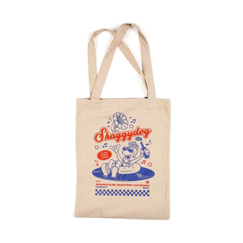Jual Totebag Official Merch Shaggydog X Dagadu Djokdja Gayeng Goyang ...