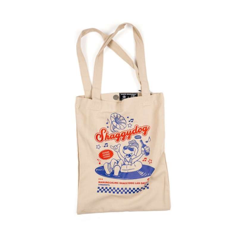 Jual Totebag Official Merch Shaggydog X Dagadu Djokdja Gayeng Goyang ...