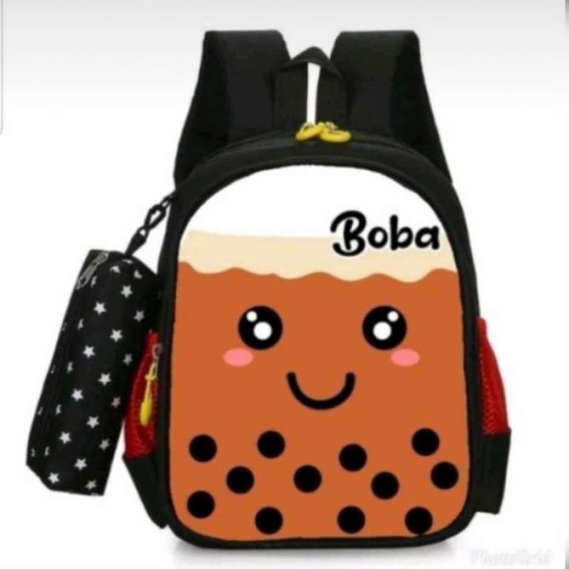 Promo Tas Anak Perempuan Laki Laki Boba Paud Tk Ransel Backpack Gendong ...