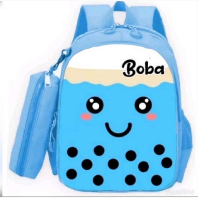 Promo Tas Anak Perempuan Laki Laki Boba Paud Tk Ransel Backpack Gendong ...