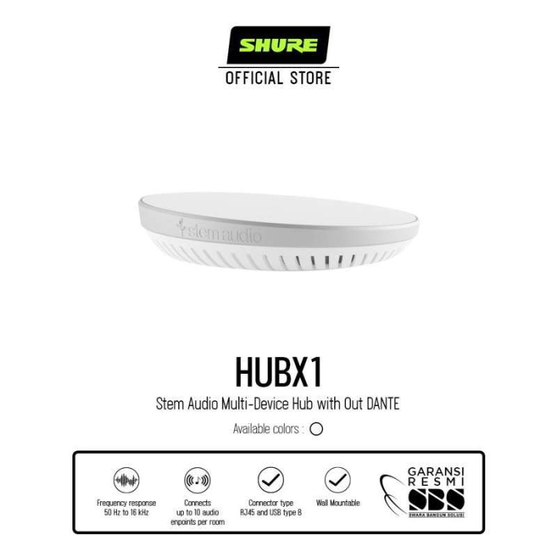 Jual Shure Hubx1 Stem Audio Multi-device Hub W/o Dante Di Seller Swara ...
