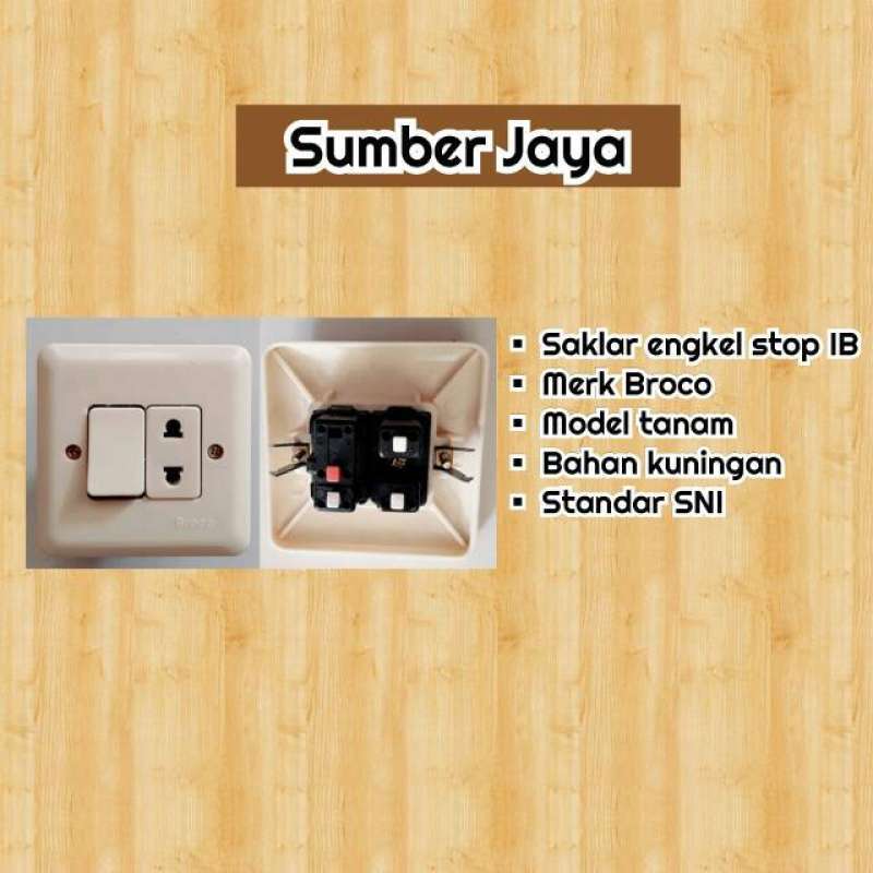 Jual Engkel Stop Saklar Dan Colokan Tanam Broco Di Seller Rahayu ...