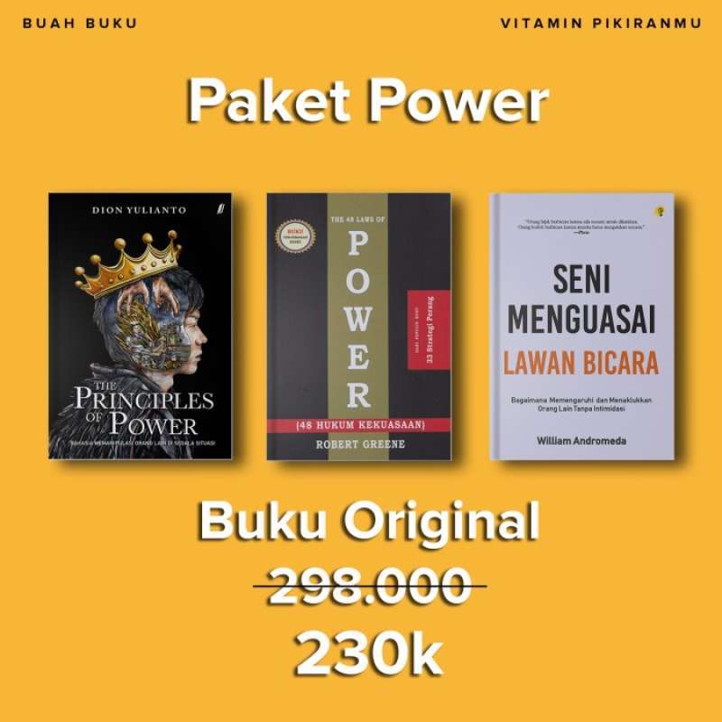 Jual Buku The Principles Of Power - Original - Rahasia Memanipulasi ...