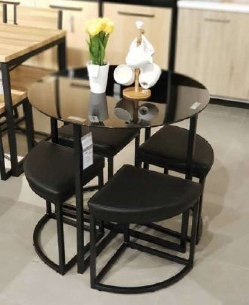 Promo Informa Zeus Set Meja Makan 4 Kursi Dan 1 Meja Baru Diskon 3% Di ...