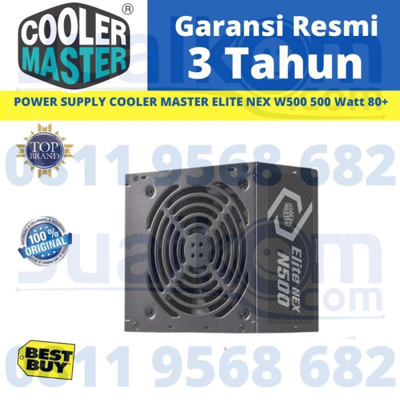 Promo Cooler Master - Elite 500 230v - Nex / 500 Watt 80 Plus Diskon 23% Di Seller Scrollbox ...