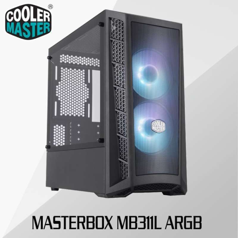Promo Cooler Master Masterbox Mb311l Argb - Casing Komputer Diskon 23% ...