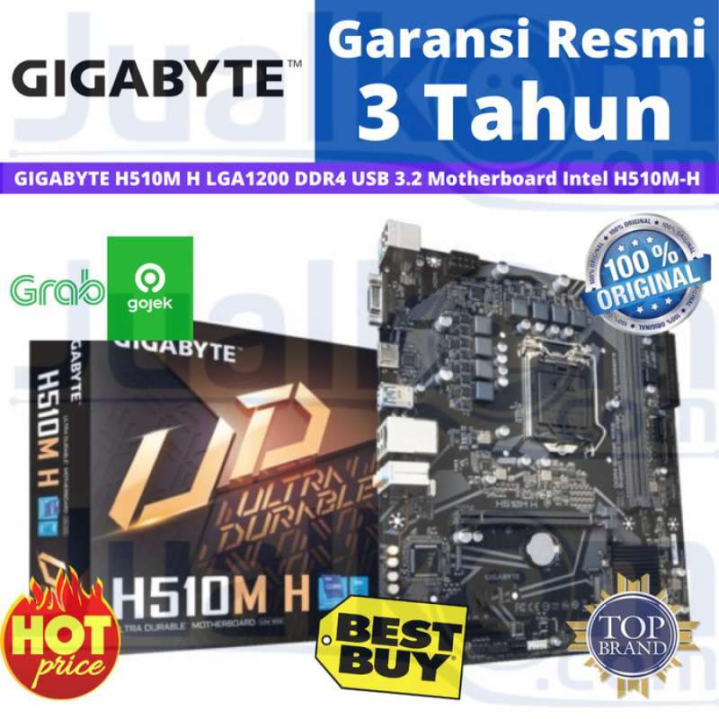 Promo Gigabyte H510m H Lga1200 H510 Ddr4 Usb 3.2 Motherboard Intel ...