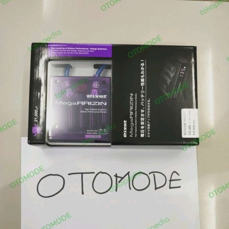 Promo Pivot Mega Raizin Volt Stabilizer Made In Japan Diskon 23% Di ...