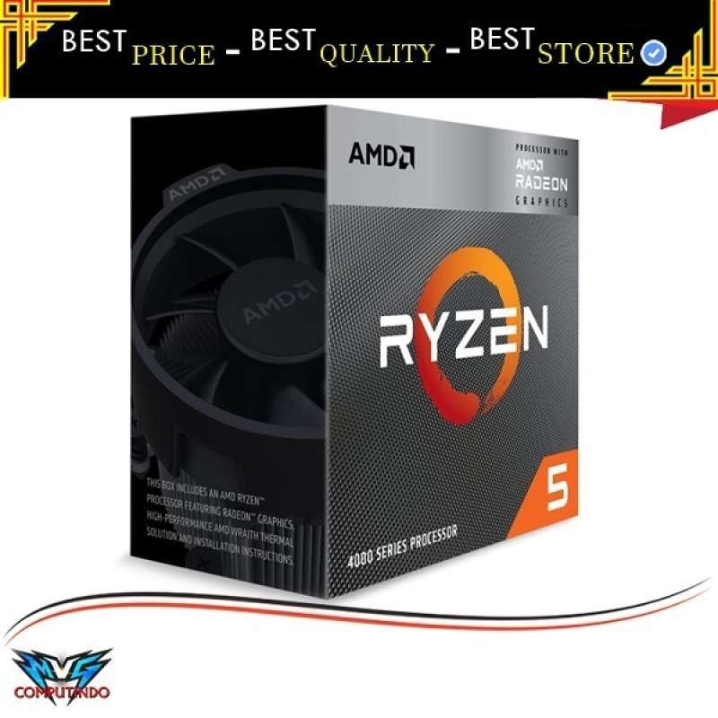 Promo New Amd Ryzen 5 4600g 3.7ghz Up To 4.2ghz Cache 8mb 65w Box Socket Am4 Diskon 23% Di ...
