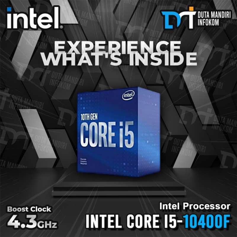 Promo Cessor Intel Core I5-10400f 12m Cache Up To 4.30ghz Box Socket ...