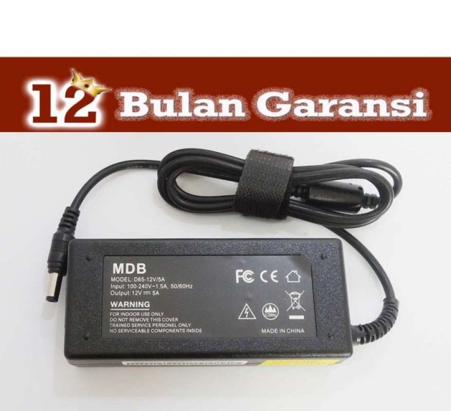 Promo Adaptor Lcd Led Monitor Benq 12v-5a Mdb Diskon 23% Di Seller ...