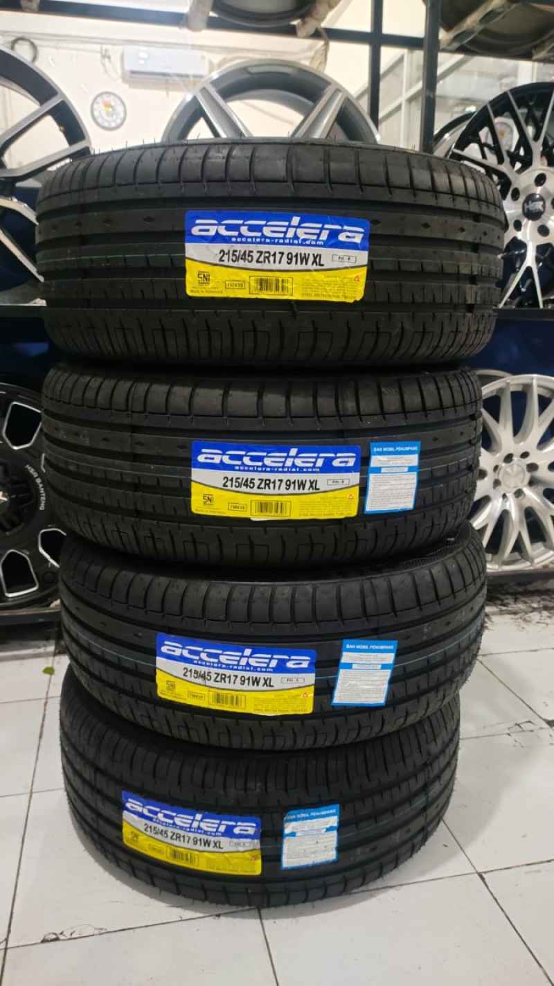 Promo Ban Mobil Ring 17 215/45 Ban Tubles Accelera Mobil Jazz Mobilio ...