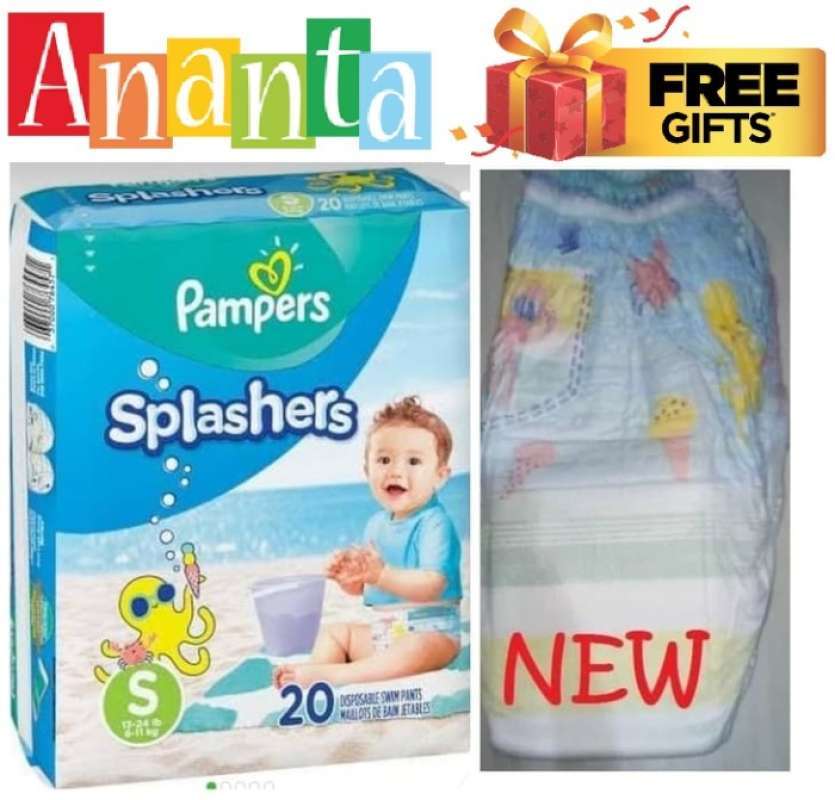 Jual Pampers Splashers Size S Swim Diaper Popok Renang - L Di Seller My Lapak 77 - Kedung ...