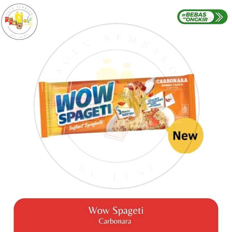 Jual Wow Spageti Mayora Rasa Bolognese Dan Carbonara - Carbonara Di ...