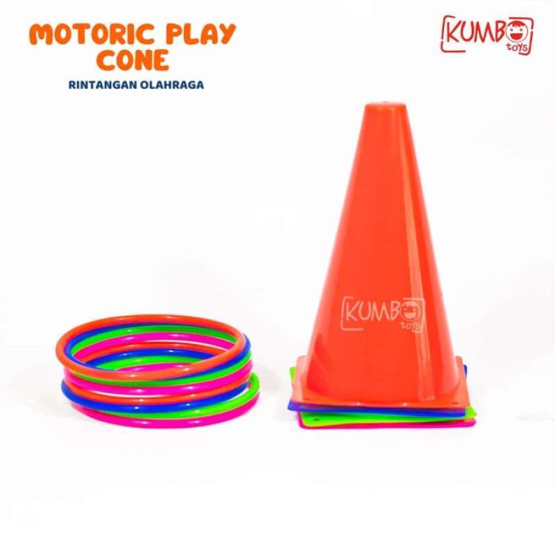 Promo Mainan Edukasi Anak Cone Rintangan Kerucut Latihan Sepak Bola ...