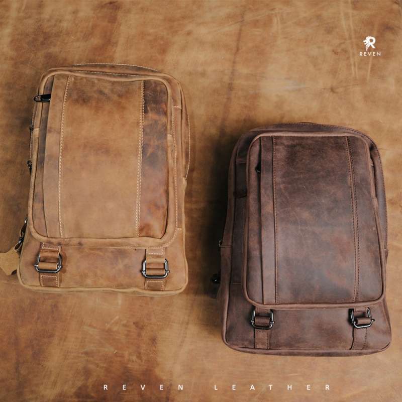 Promo - Amar Bag Tas Selempang Pria Kulit Asli Premium Santai Kasual ...