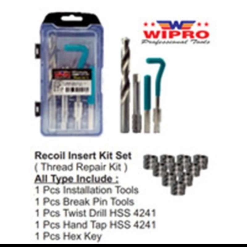 Promo Wi Recoil Insert Kit Set Thread Repair Set M6 M 6 Diskon 23% Di ...