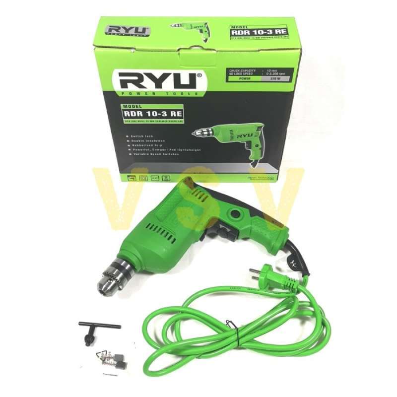 Promo Ryu Bor 10mm / Drill 10mm Rdr10-3re / Variable Speed Drill Diskon ...