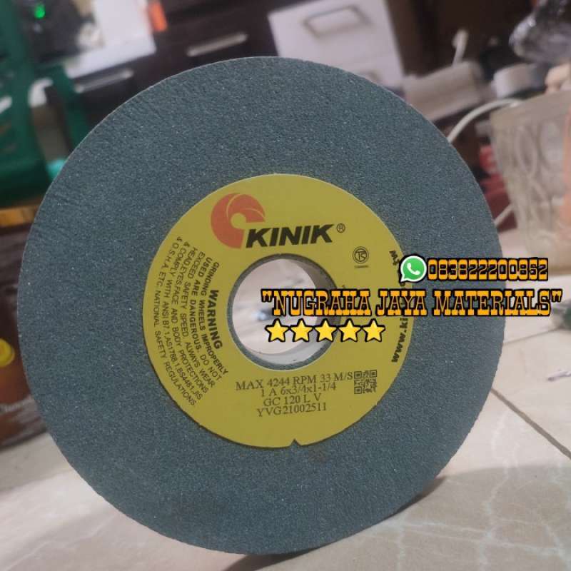 Promo Batu Gerinda 6 X 3/4 X 1-1/4 Inch Kinik Diamond Wheel 1a - Kinik ...