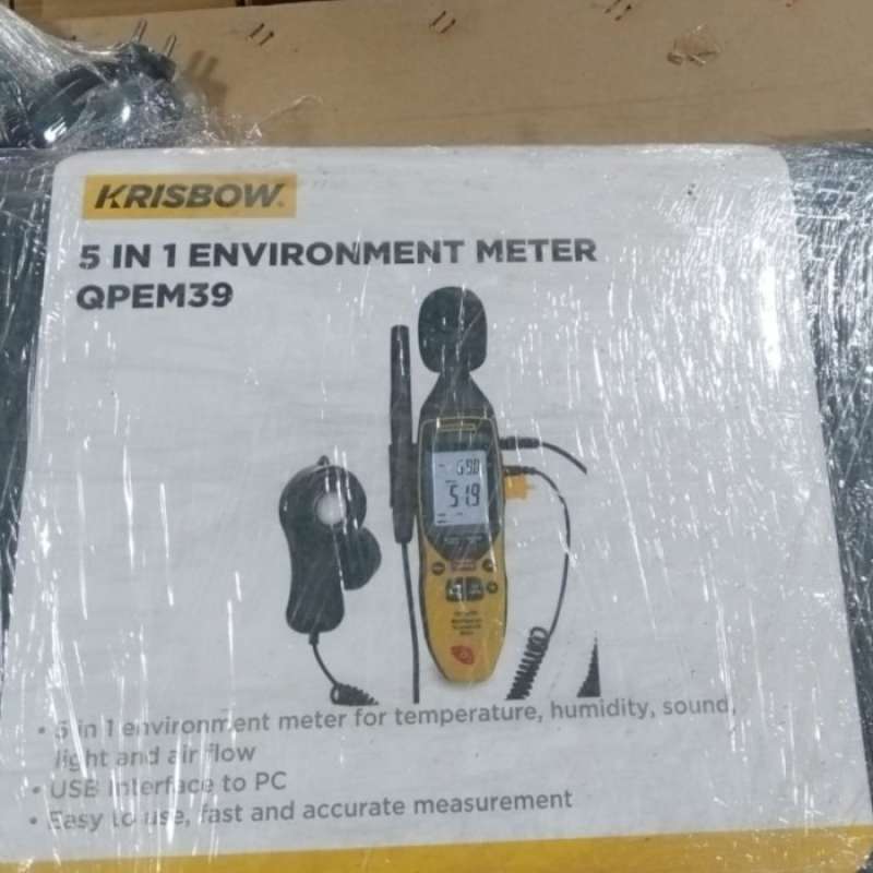 Promo Krisbow Alat Ukur Environment Meter 5 In 1 Environmental Diskon ...