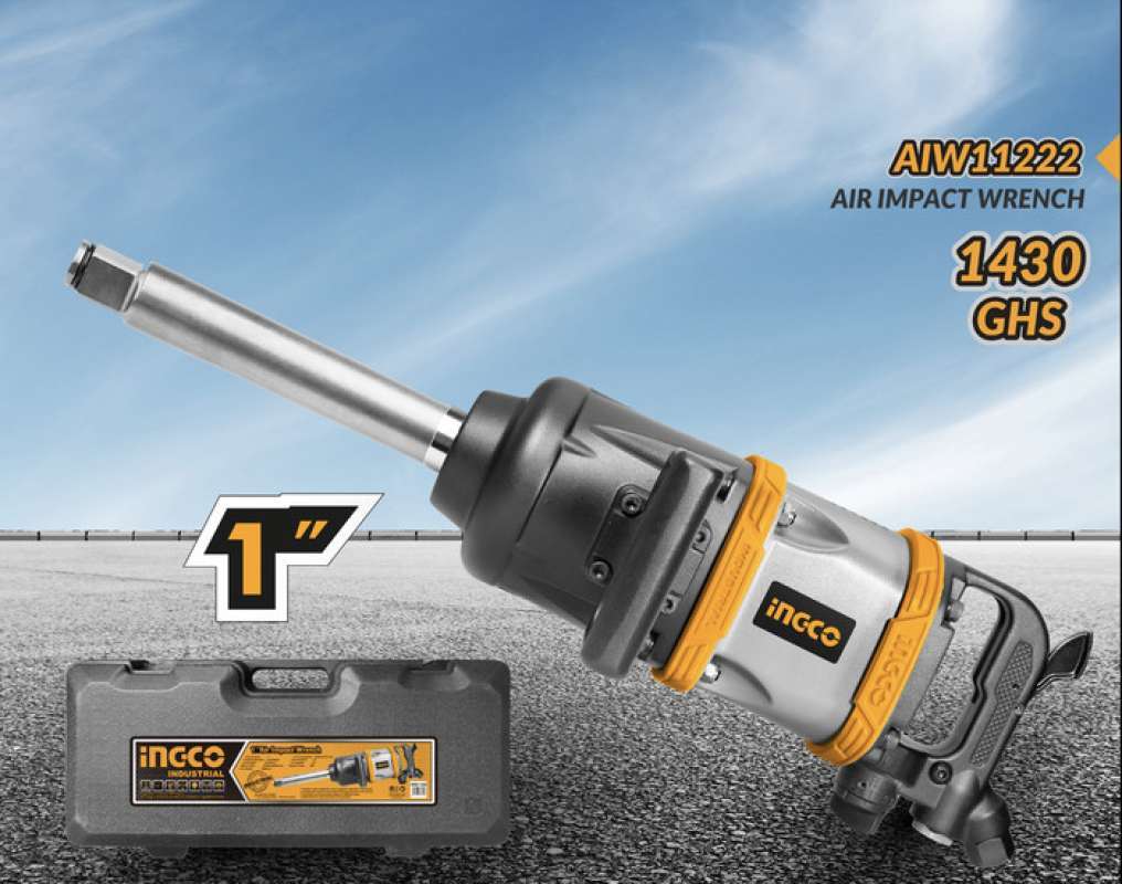 Promo Air Impact Wrench Mesin Pembuka Baut Roda Angin 1 Inch Ingco ...