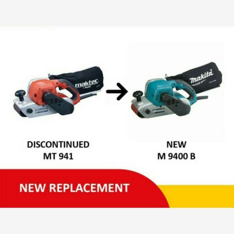 Promo Mesin Amplas / Belt Sander Portable Maktec Mt 941 Diskon 23% Di ...