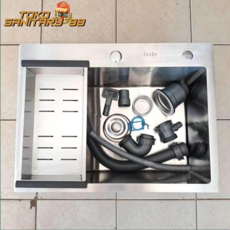 Promo Kitchen Sink Inobe 6045 Bak Cuci Piring Stainless / Body Only ...