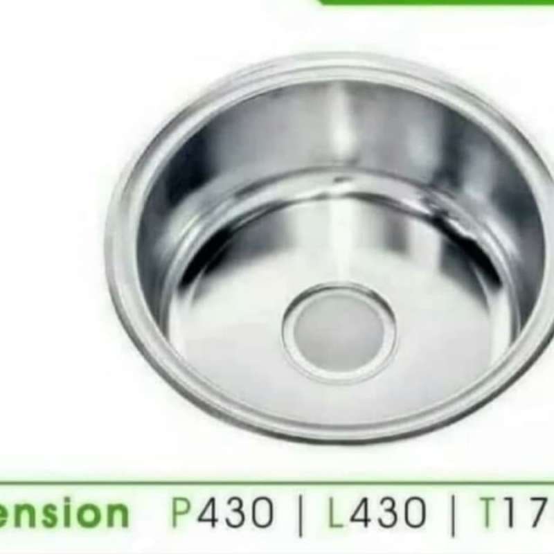 Promo Bak Cuci Piring Royal Bulat Sb 11 / Kichen Sink Model Elite E 90 ...