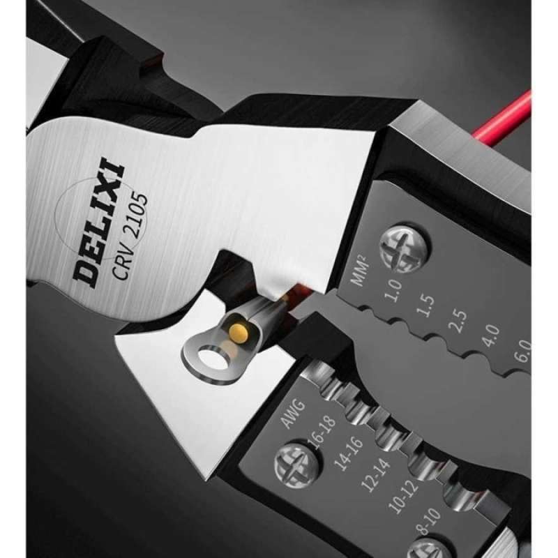 Promo Tang Wire Pliers Tool Stripper Crimper Cutter Needle Nose Nipper ...