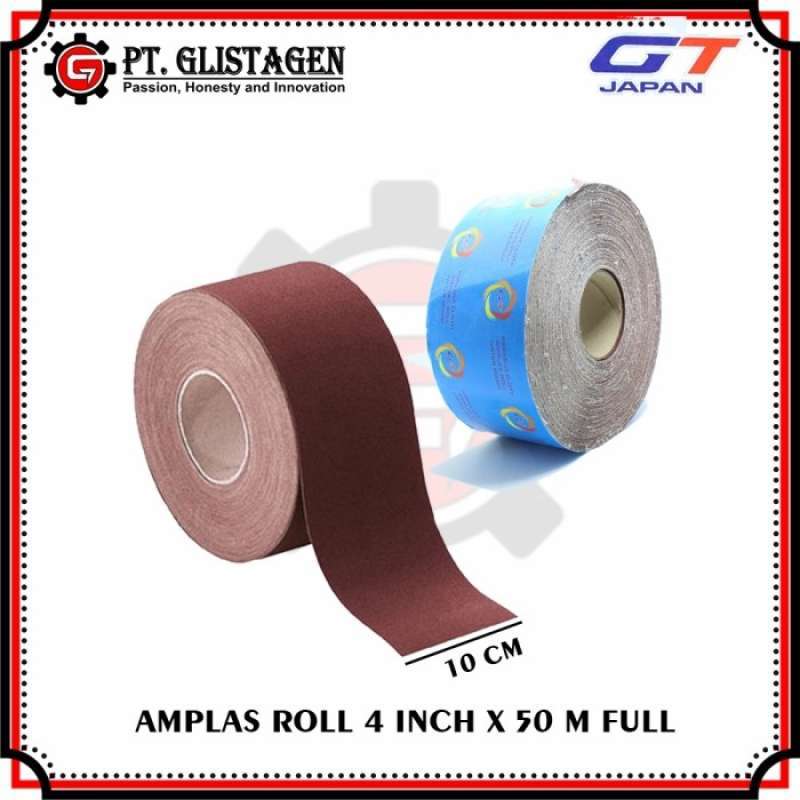 Promo Amplas Roll 50 Meter Waterproof 4 Inch 100mm X 50m Diskon 23% Di ...